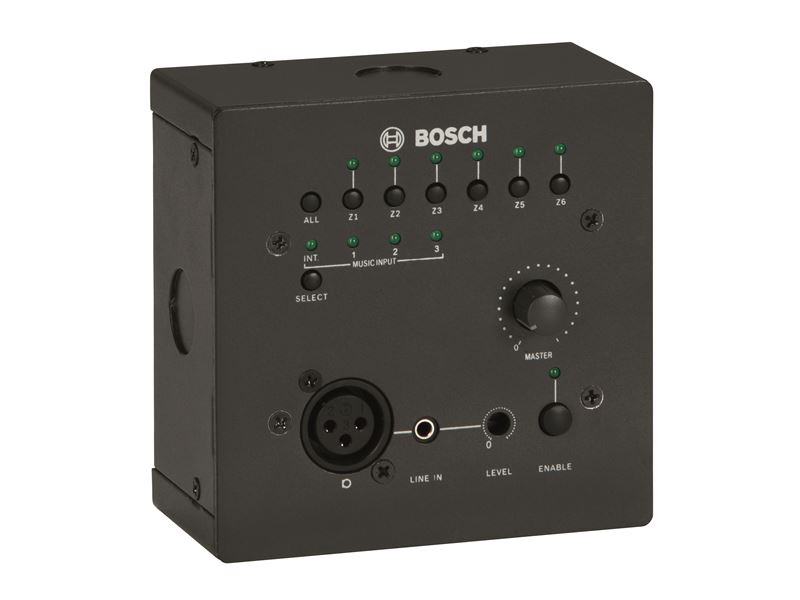 bosch | PLN-6AIO240 | Bosch PLENA All In One 240Watts c/w 6 Zones BGM ...